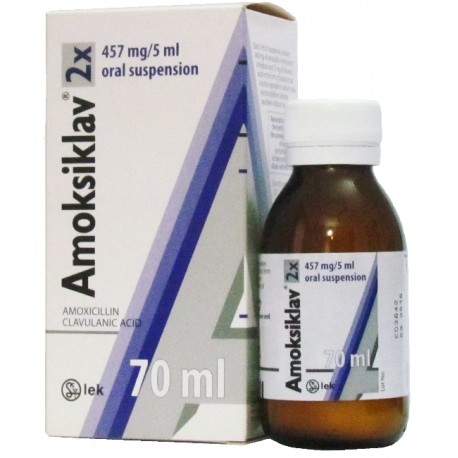 AMOKSIKLAV 457 SUSP 1