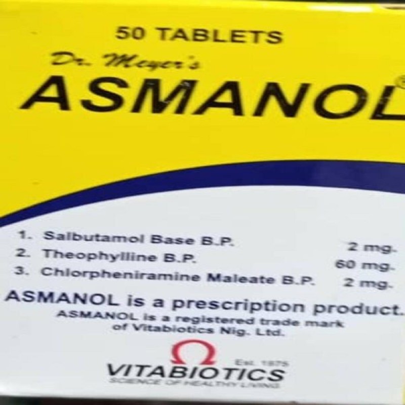 ASMANOL TAB 100'S (SINGLE)